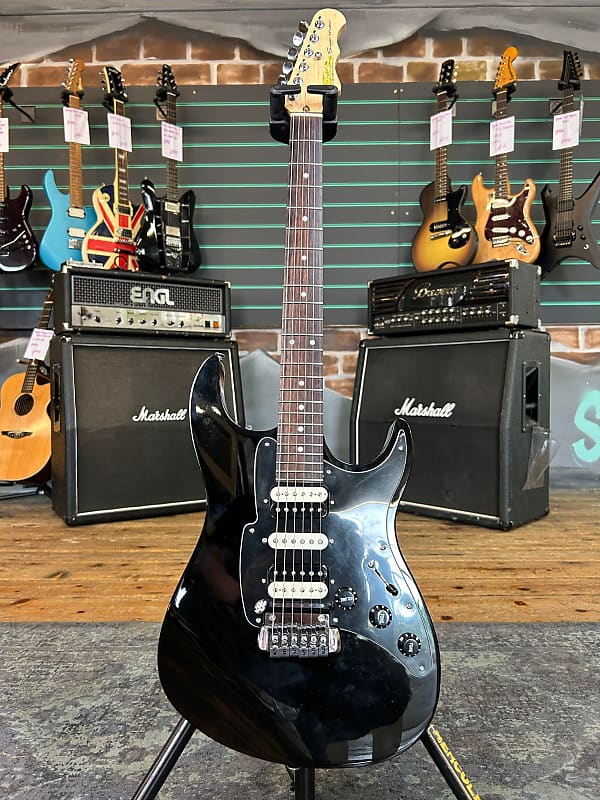 Fret King Super-Matic Gloss Black Electric Guitar | Reverb