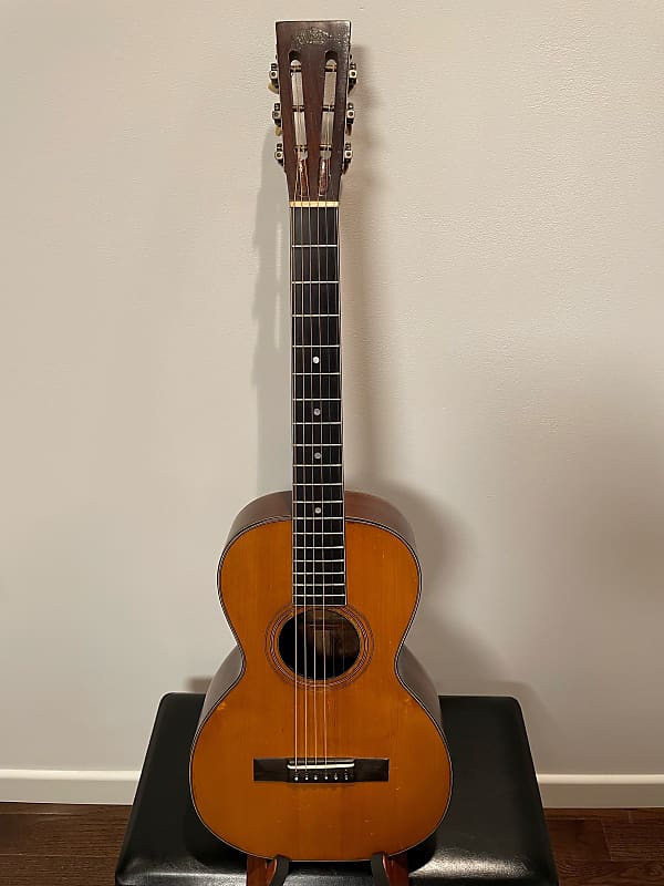 Vintage Washburn Model 1915 Parlor Guitar | Reverb