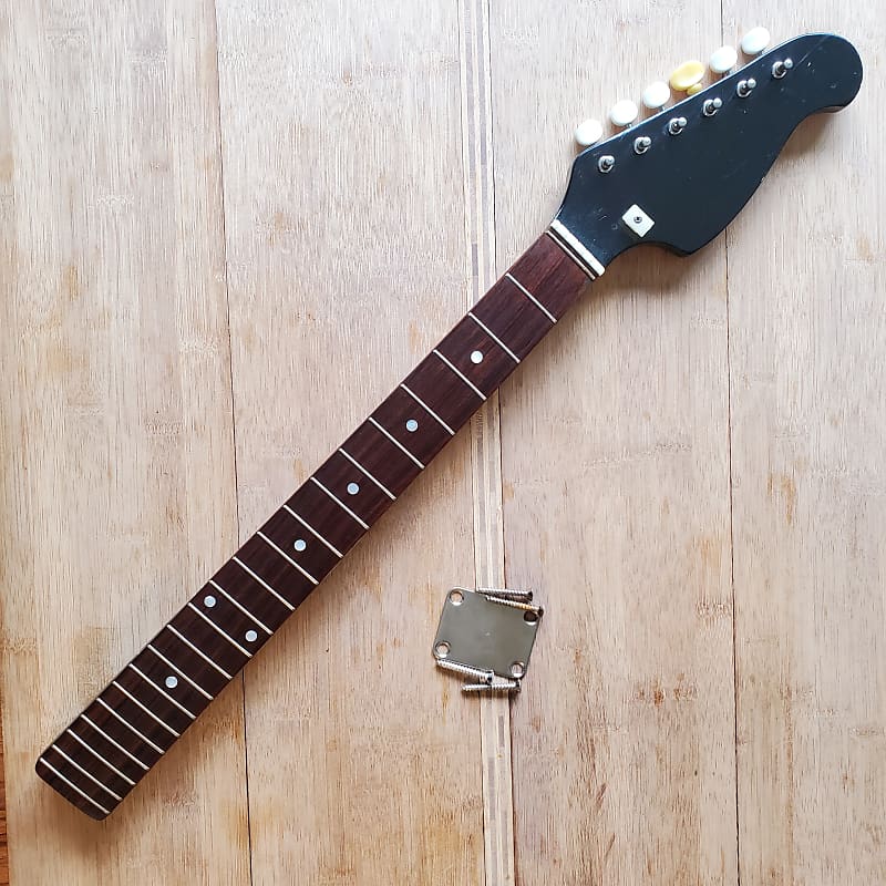 1960s Supro Normandy Offset Guitar Neck || Tuners String Tree | Reverb