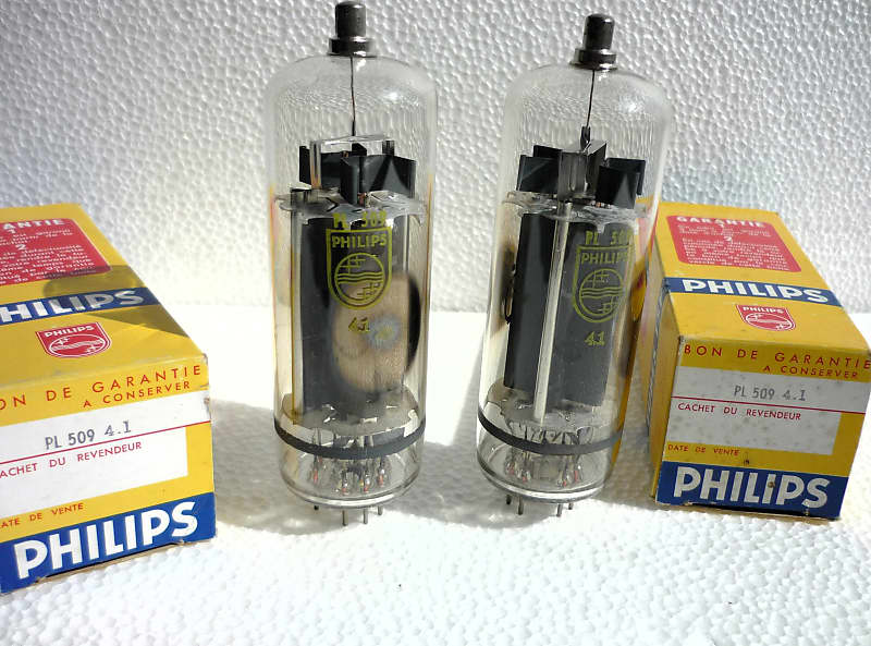 1 x PL509 / 40KG6 tube Philips, Made in Holland 1970, New, | Reverb
