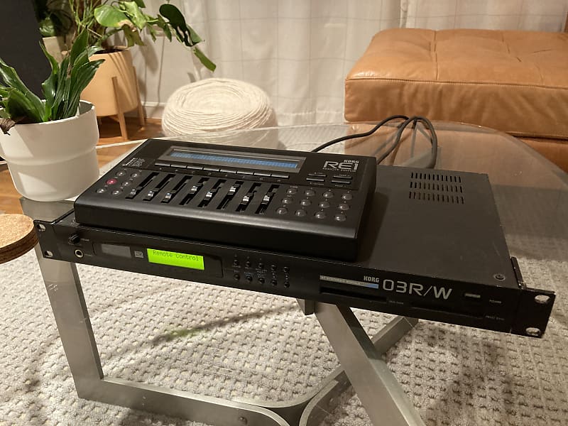 Korg 03R/W with Korg RE-1 / RE1 Controller for 03R/W & M3R | Reverb