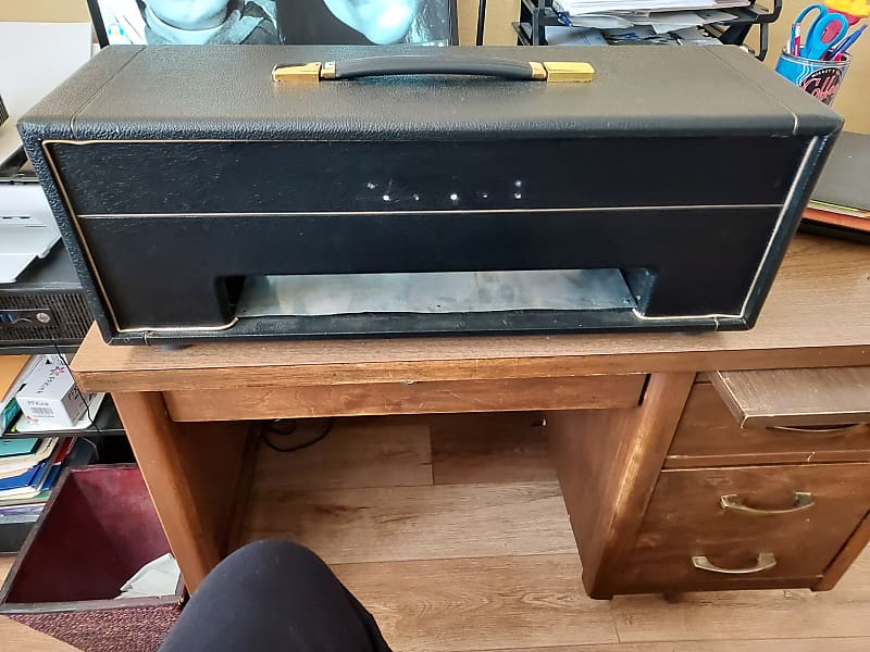 MARSHALL STYLE SMALL HEAD BOX Jmp 50, Jtm45 2000s Black | Reverb