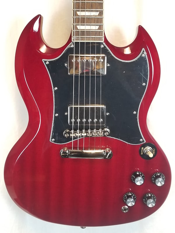 Epiphone SG Standard Electric Guitar, Heritage Cherry, | Reverb