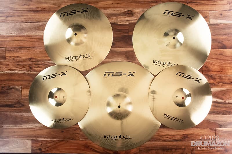 ISTANBUL AGOP MS-X 4 PIECE BOXED CYMBAL PACK | Reverb