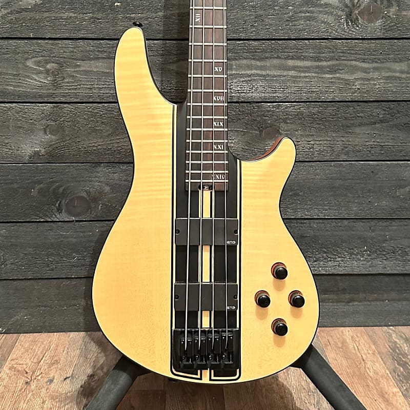 Schecter C-4 GT 4 String Electric Bass Guitar - Natural Satin | Reverb