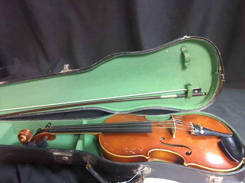 4/4 Paganini Violin Made in West Germany- Natural | Reverb
