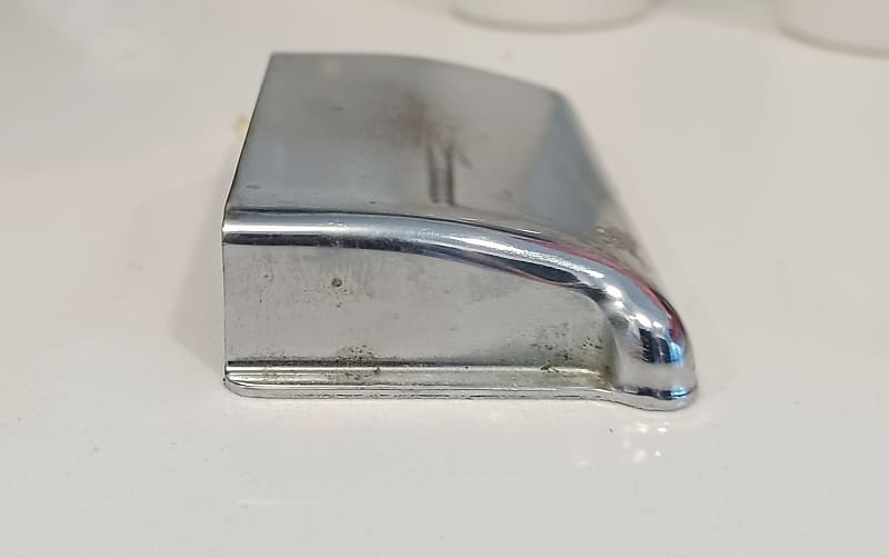 Hohner Telecaster Deluxe Bridge Cover1980 - Chrome | Reverb