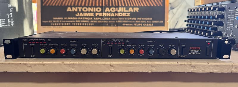 Fostex Model 3070 Compressor/Limiter Vintage Japan | Reverb