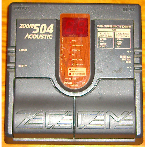 ZOOM 504 ACOUSTIC - DISCONTINUED | Reverb