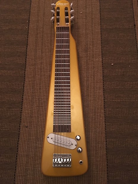 Lap Steel Gold w/ Slide | Reverb