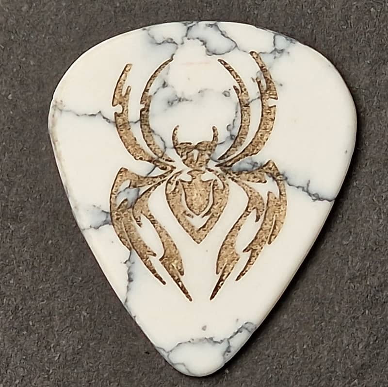 Médiator Plectre Pick guitare - Façon Turquoise blanche | Reverb UK