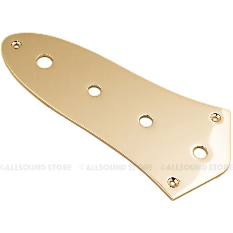 Steel Control Plate for Import Jazz Bass - GOLD | Reverb
