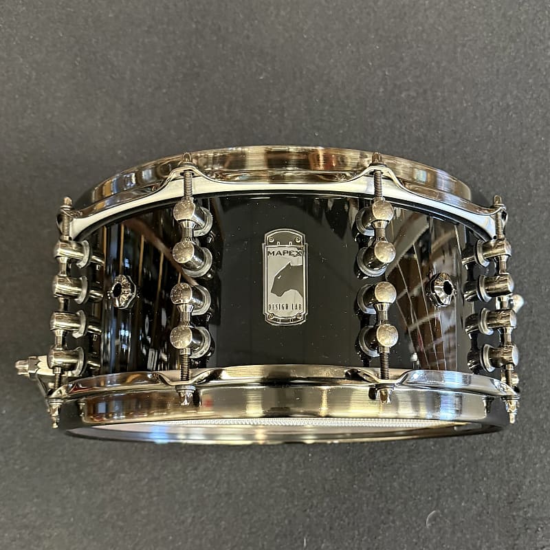 Used Mapex Design Lab 14" x 6" Black Panther Maximus Jeff | Reverb