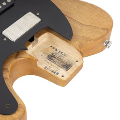 Used Schecter California Custom T-Style Natural 2000 | Reverb