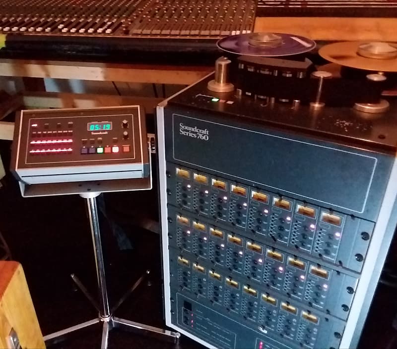 Soundcraft 760 16 track 2 inch tape machine with 24 track | Reverb