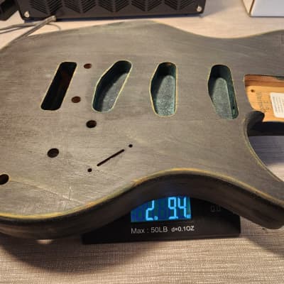 Warmoth Velocity body - Dark Green Stain | Reverb