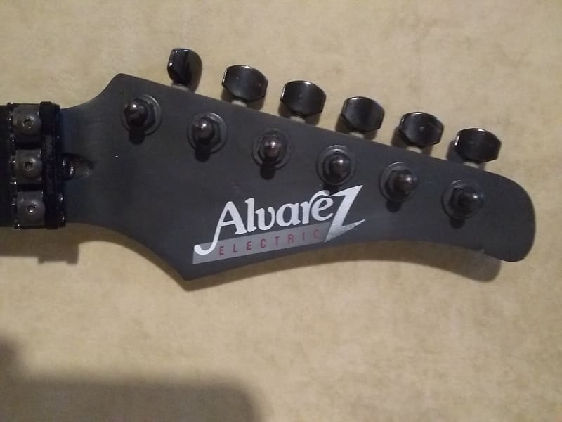 Alvarez Modulus Graphite Neck Black | Reverb