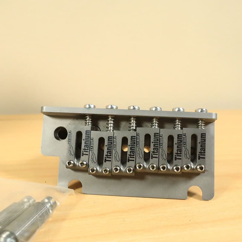 Hantug 2 Post Strat Style Tremolo Bridge Titanium | Reverb