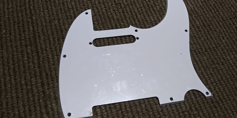 sx telecaster furrian white pickguard new | Reverb