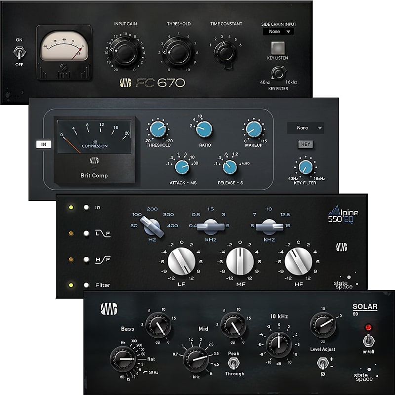 PreSonus Classic Studio Bundle - Fat Channel Compressor and | Reverb