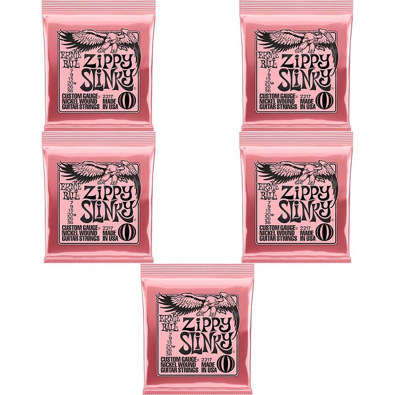 Ernie Ball 2217 Zippy Slinky Nickel Wound Electric Guitar | Reverb