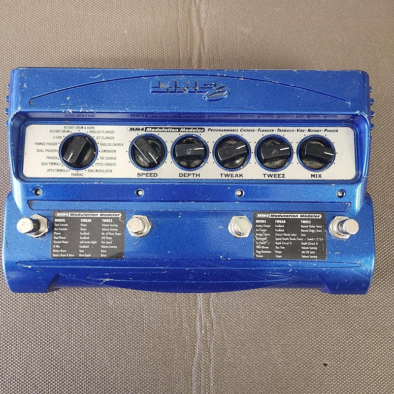 Line 6 MM4-MK1 Modulation Modeler+Keeley Mod | Reverb