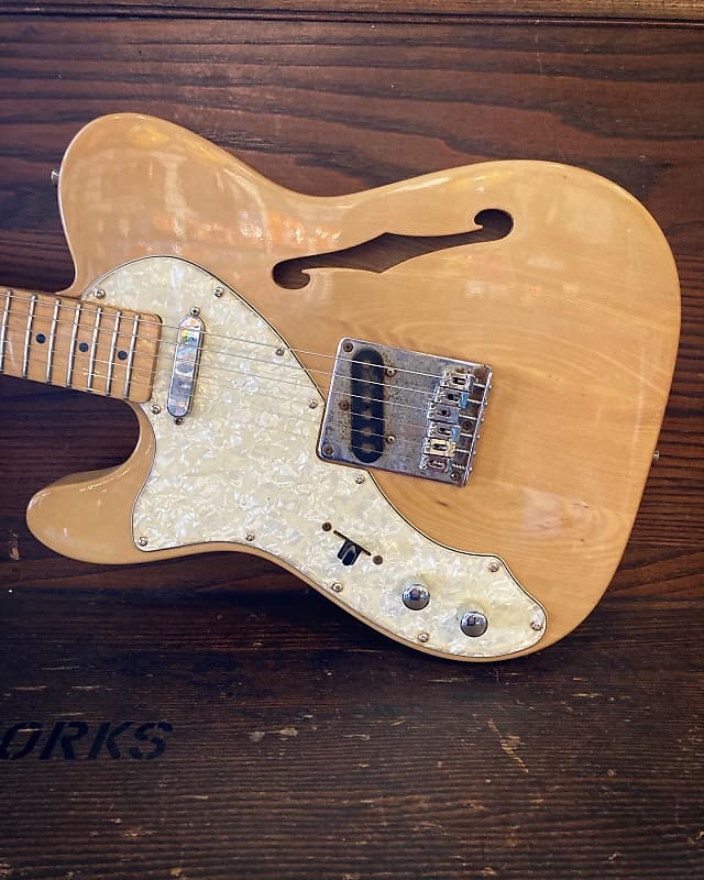 SX Thinline Natural left-handed | Reverb