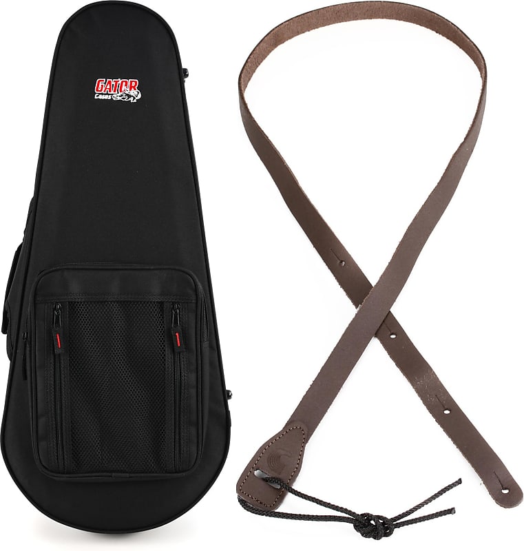 Gator Lightweight Case - Mandolin Bundle with D'Addario 3/4" | Reverb