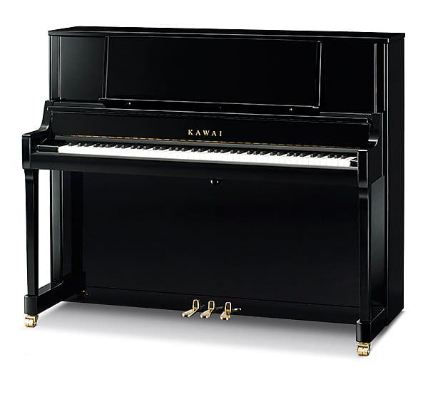 Kawai K400 Upright Piano 122CM Ebony Polish | Reverb Australia