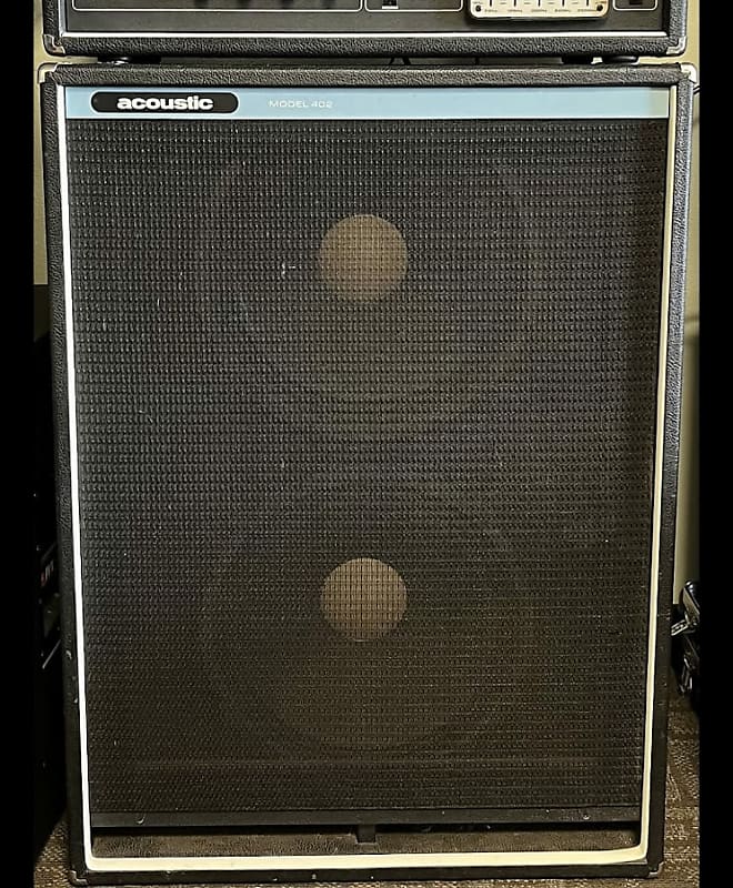 Acoustic 402 1979 - Black w/ Blue Trim | Reverb