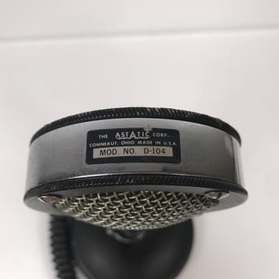 Astatic D-104 Vintage Microphone With Base Stand | Reverb UK