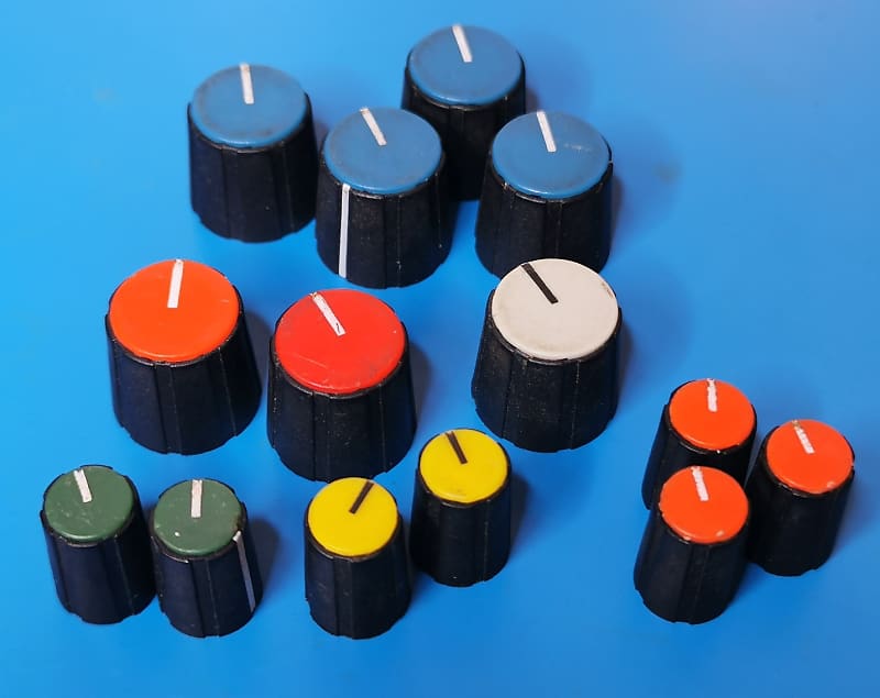 Collection of Sifam Collet Knobs for 3.2mm shaft | Reverb Australia