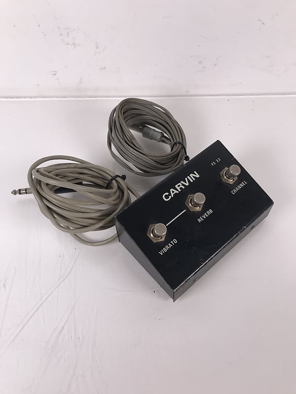 Carvin FS 33 Footswitch | Reverb