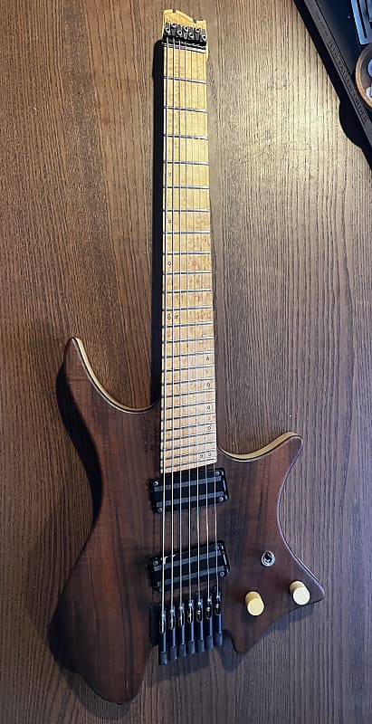 Strandberg Washburn custom shop #9 2013 Claro walnut top | Reverb
