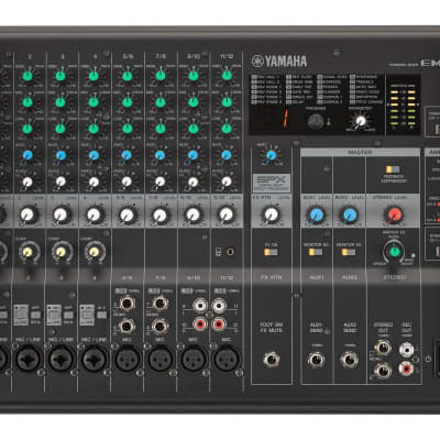 Yamaha EMX2000 12 Channel Powered Mixer EMX-2000 | Reverb