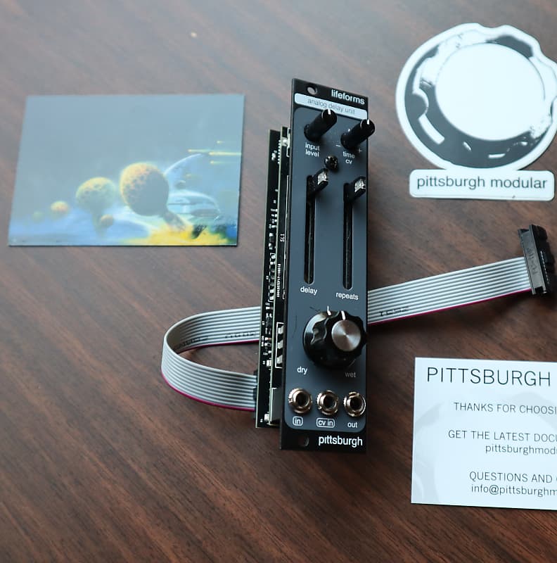 Pittsburgh Modular Analog Delay - Black | Reverb