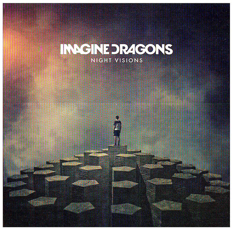 IMAGINE DRAGONS - Night Visions Ltd Ed New RARE Band Sticker! | Reverb