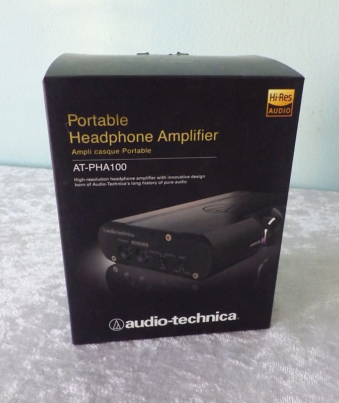 New Audio-Technica Portable Headphone Amplifier DAC open box | Reverb