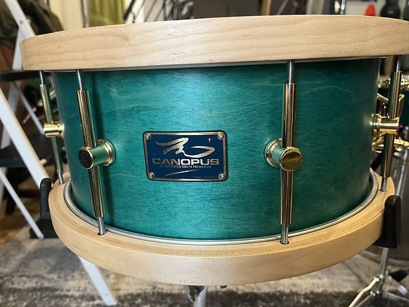 Canopus Limited Edition 10ply Maple Snare Drum 14x6.5 | Reverb