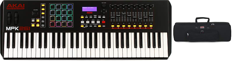 Akai Professional MPK261 61-key Keyboard Controller Bundle | Reverb