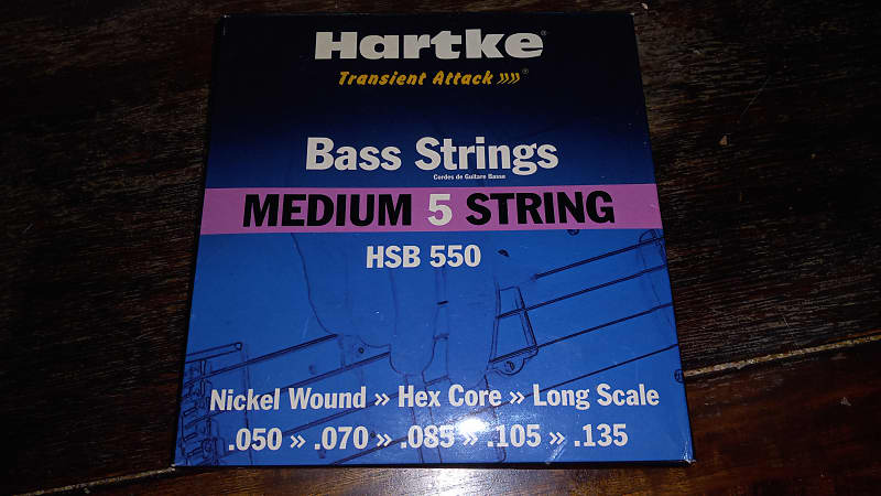 Hartke HSB 500 Medium 5-String Set | Reverb