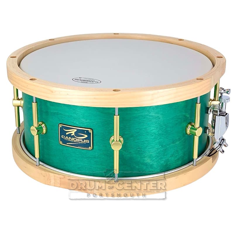 Canopus Limited Edition 10ply Maple Snare Drum 14x6.5 | Reverb