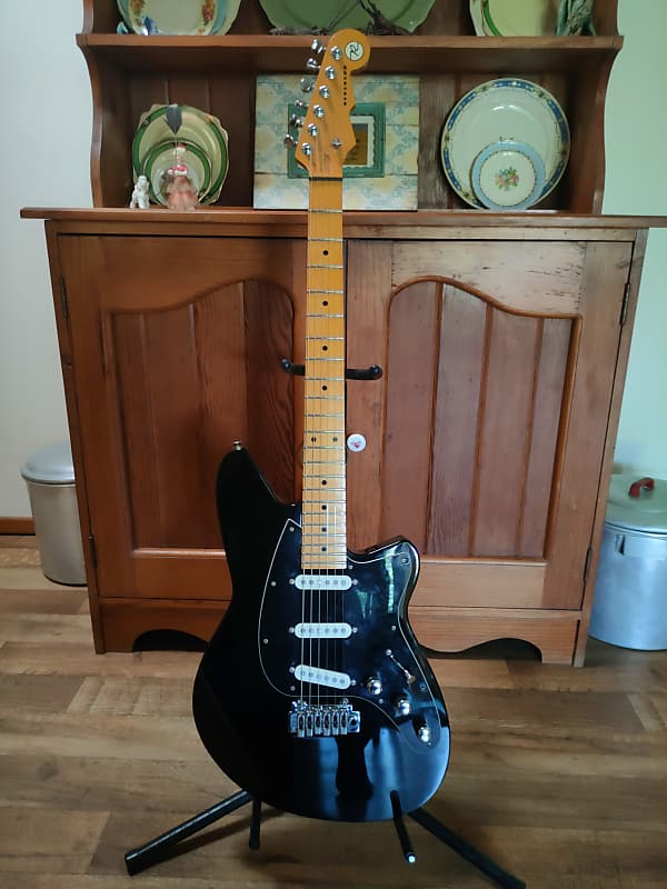 Reverend Six Gun with Maple Fretboard 2010s - Black | Reverb Australia
