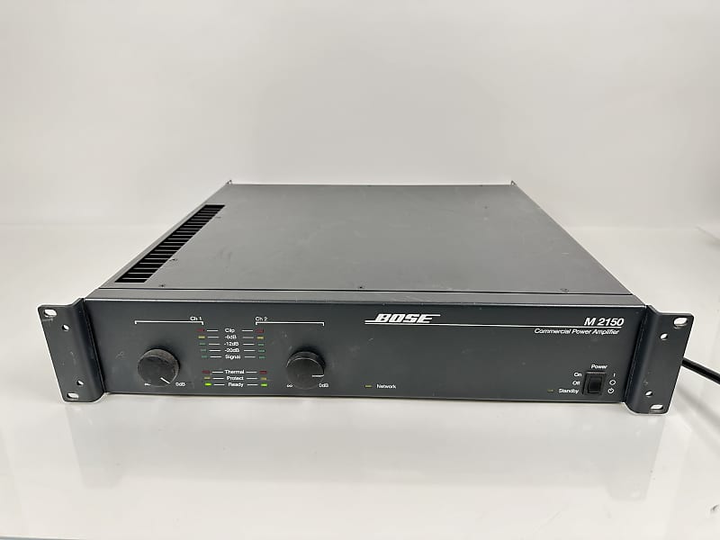 Bose Model M2150 Commercial Power 2 Channel Amplifier Rack | Reverb