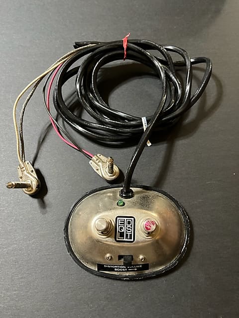 Fender Vintage 70's Super Twin Reverb Footswitch 2-Button | Reverb