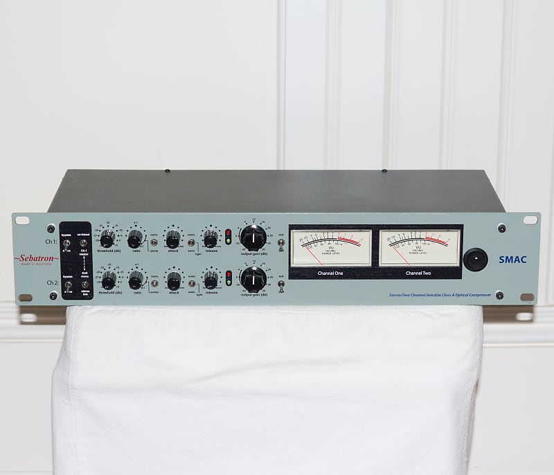 Sebatron SMAC Stereo Optical Compressor Opto | Reverb