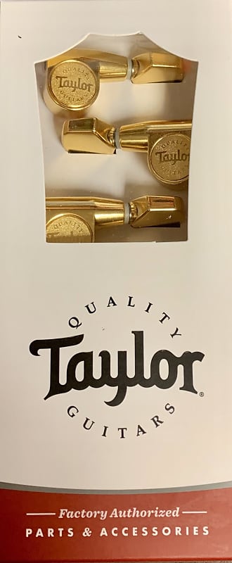 Taylor Guitar Tuners 1:18 - 6-String, Polished Gold | Reverb