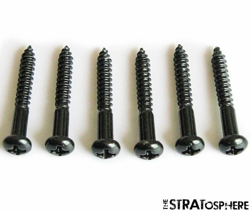 *NEW Set of 6 TREMOLO BRIDGE SCREWS for Fender Stratocaster | Reverb