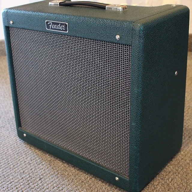 Fender Blues Jr. Limited Edition Emerald Green tolex | Reverb