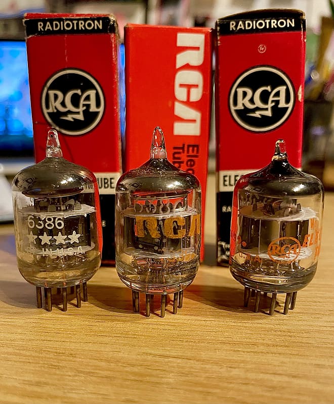 RCA 6386 tubes | Reverb